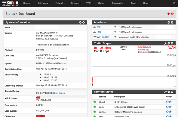 Conheça um firewall Open Source baseado em FreeBSD - Pfsense - Fala TI