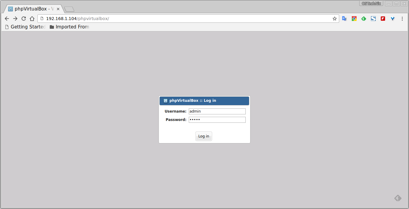 Como instalar o VirtuaBox e administrar pela web com phpvirtualbox