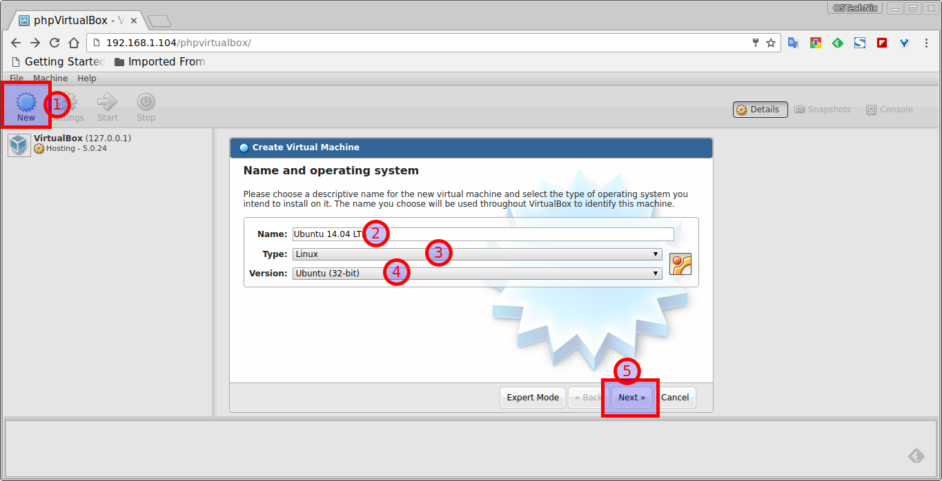 Como instalar o VirtuaBox e administrar pela web com phpvirtualbox