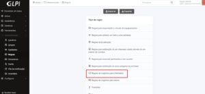 Como Utilizar Regras de Chamados no GLPI